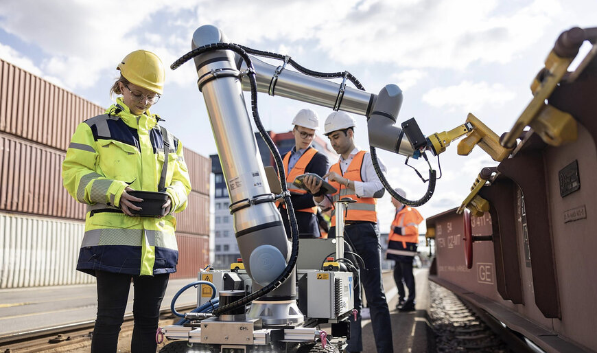 Fraunhofer CML and HHLA successfully deploy mobile robotics in rail operations | Railway ...